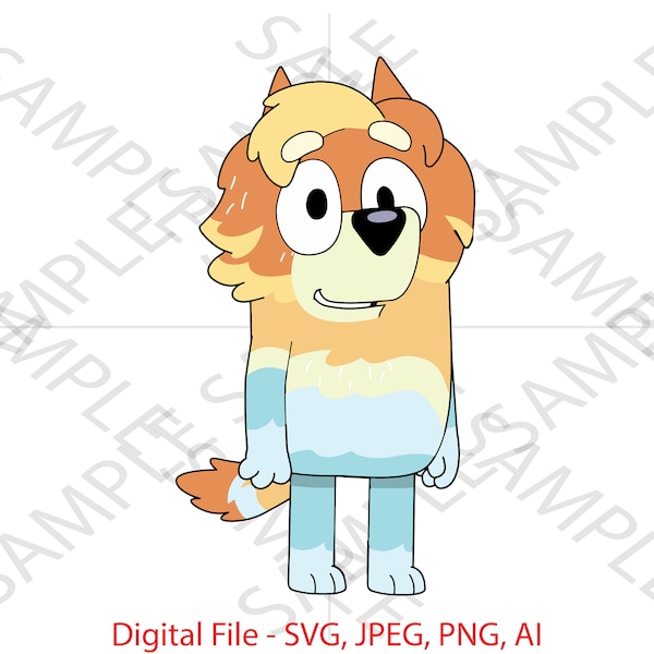Bluey Svg Cricut - Etsy