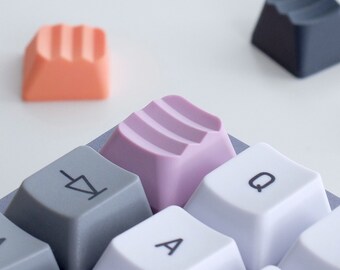 Pleat Keycaps, Green Colour, OEM Profile R1, R2, R3, R4, MX Mount and ...