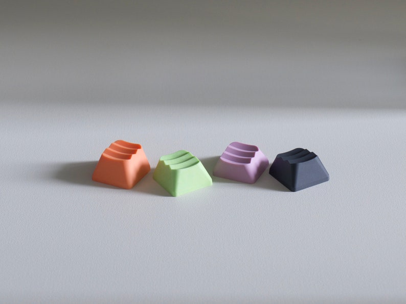 Pleat Keycaps, Green Colour, OEM Profile R1, R2, R3, R4, MX Mount and ...