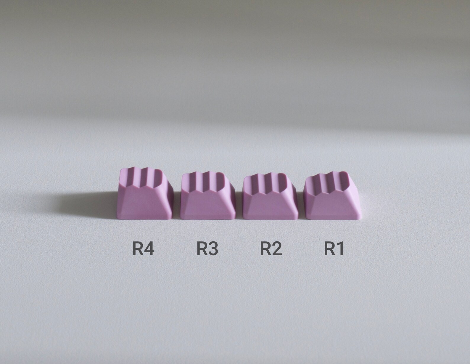 Pleat Keycaps Purple Colour OEM Profile R1 R2 R3 R4 MX - Etsy
