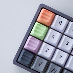 Pleat Keycaps, Green Colour, OEM Profile (R1, R2, R3, R4), MX Mount and ...