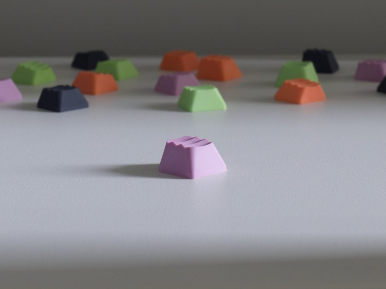 Pleat Keycaps Purple Colour OEM Profile R1 R2 R3 R4 MX - Etsy