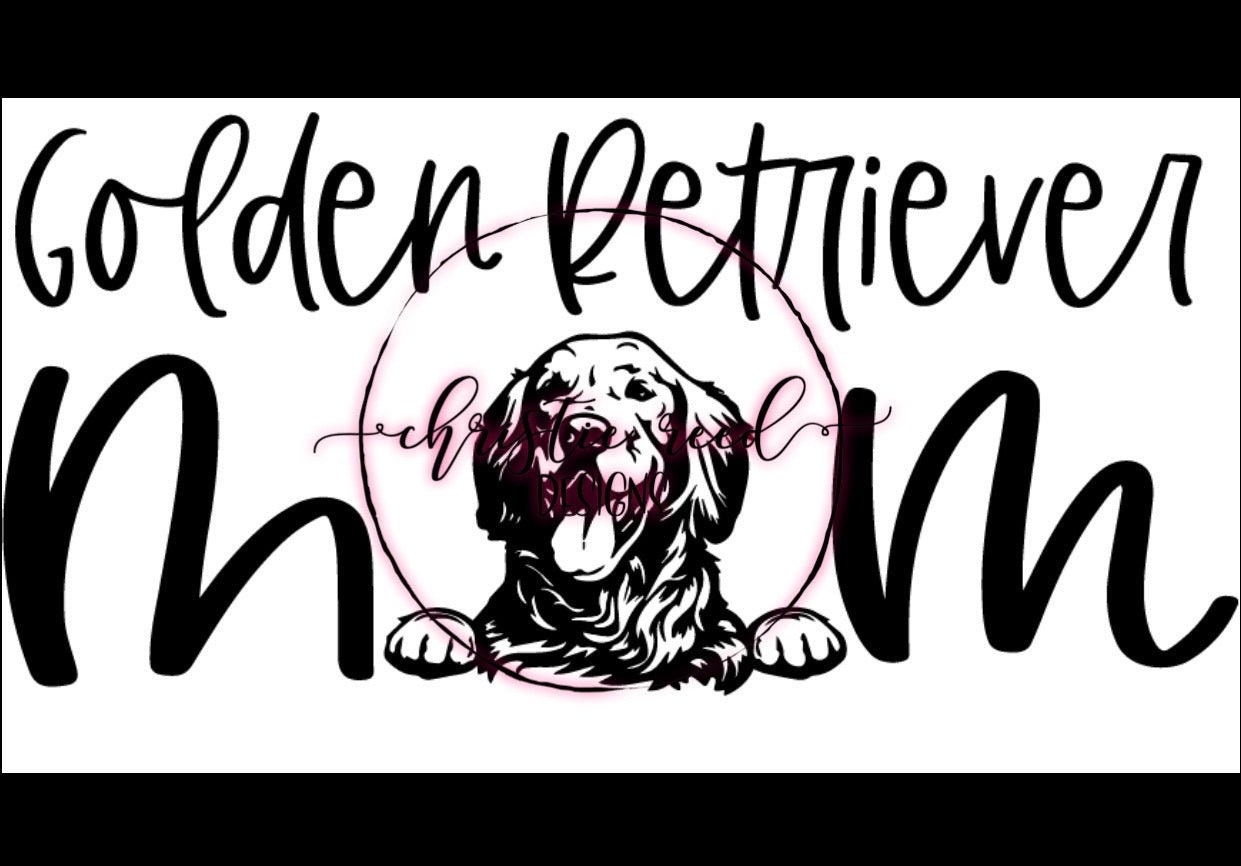 Golden Retriever Mom - Golden Mama - PNG JPG SVG - Digital File - Etsy