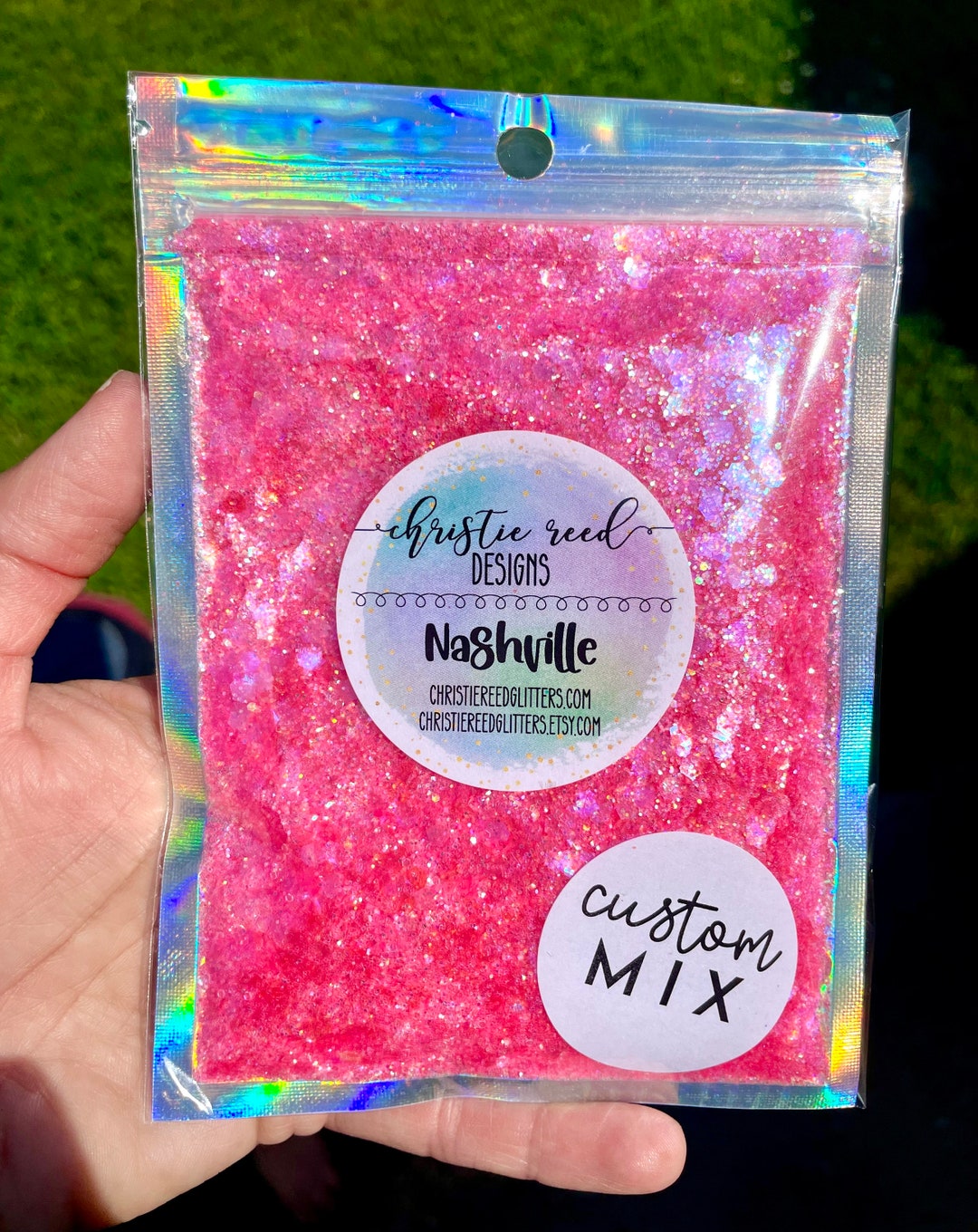 Nashville - Gorgeous Hot Pink Glitter Mix for Tumbler Making Supplies ...