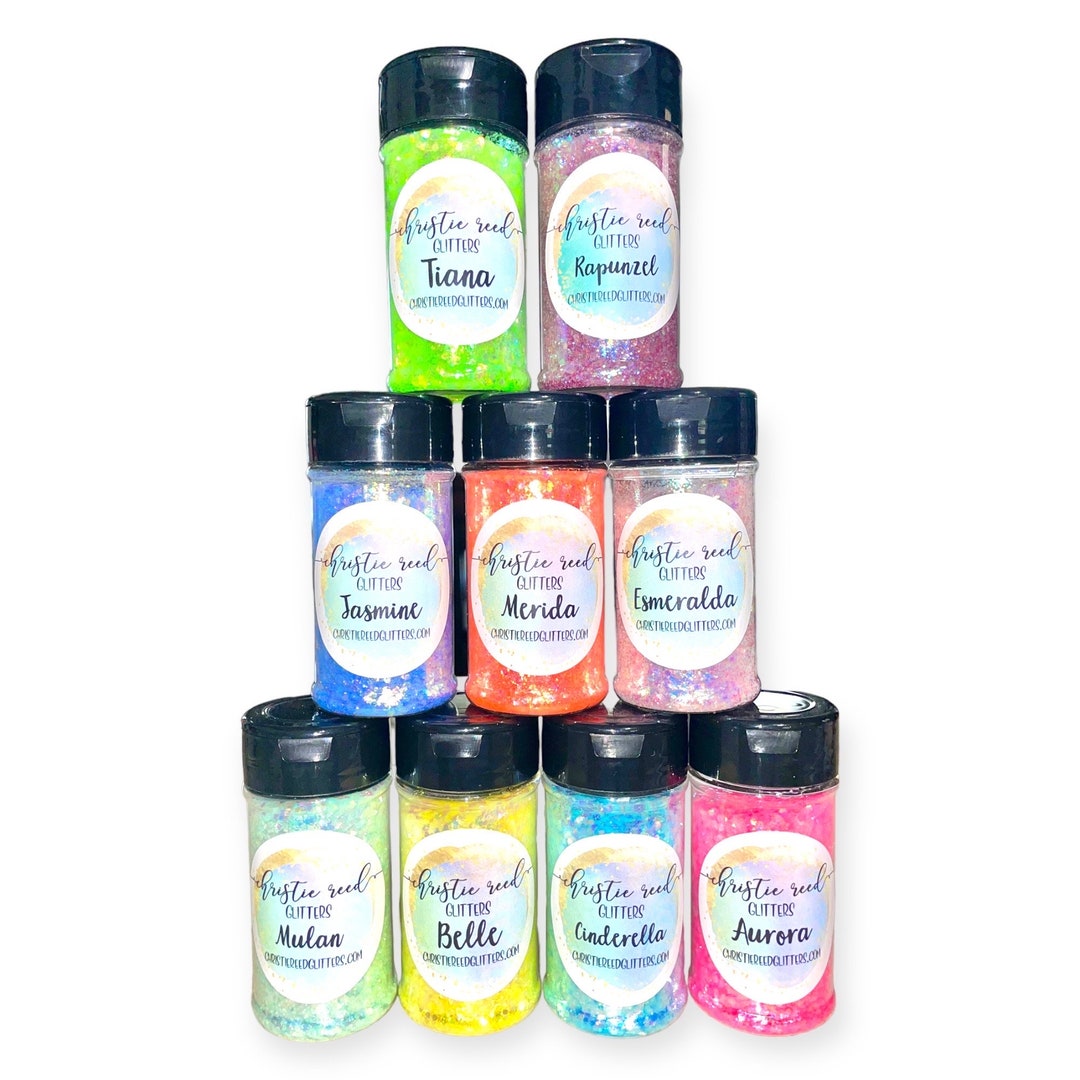 Princess Opal Collection Glitter Bundle Custom Mixes Tumbler Making ...