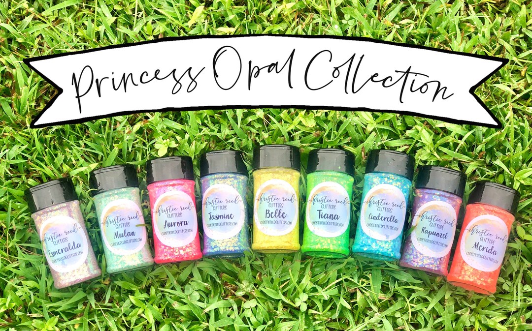 Princess Opal Collection Glitter Bundle Custom Mixes Tumbler Making ...