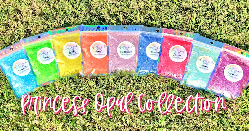 Princess Opal Collection Glitter Bundle Custom Mixes Tumbler Making ...