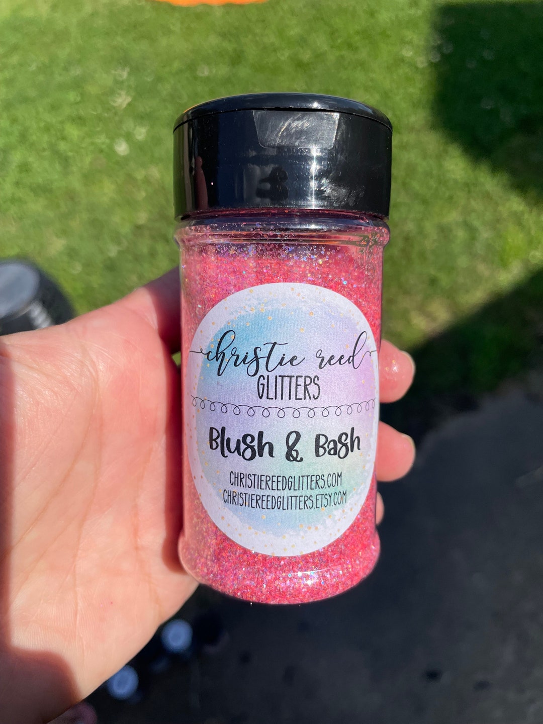 Blush & Bash - Gorgeous Pink Glitter Mix for Tumbler Making Supplies ...