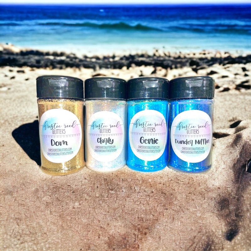 Beach Glitter Tumbler - Etsy