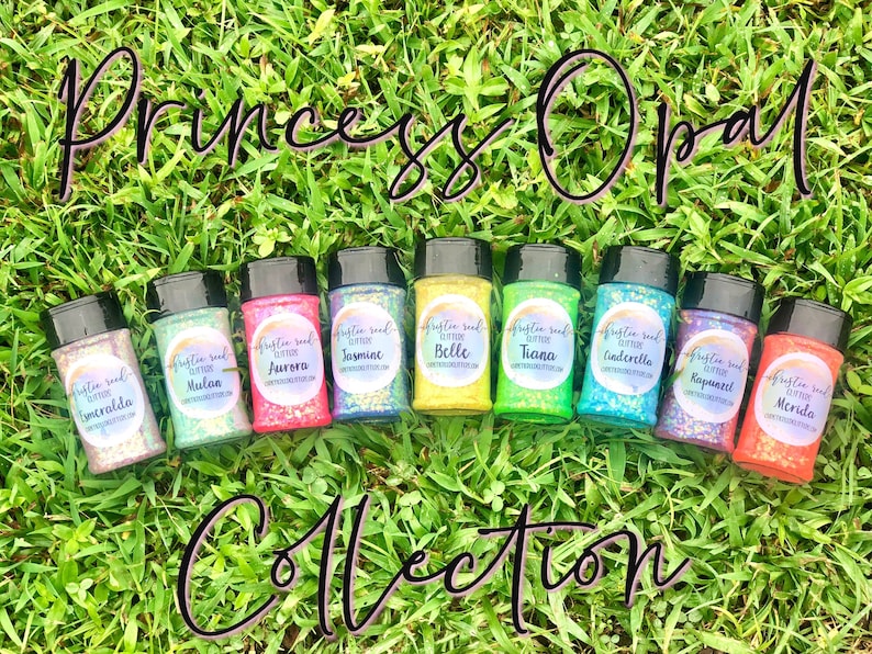 Princess Opal Collection Glitter Bundle Custom Mixes Tumbler Making ...
