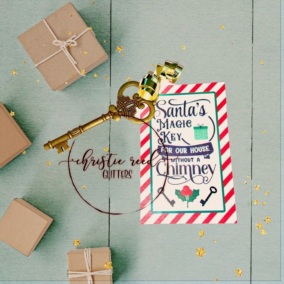 Santas Magic Key Christmas Eve Santa Gift Santa No Chimney Key - Etsy