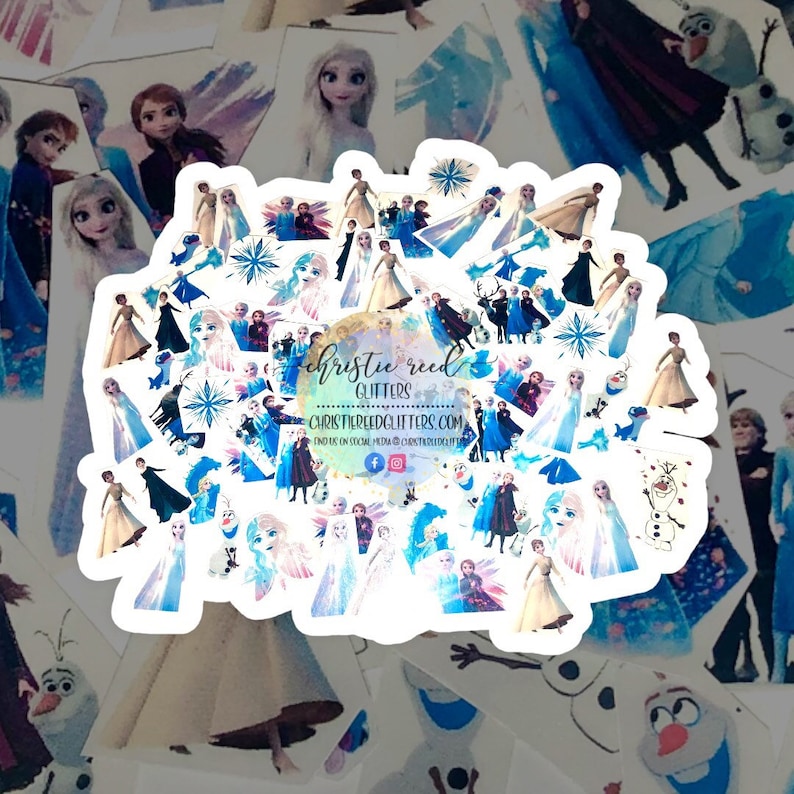 Frozen Party Temporary Tattoo Frozen 2 Personalized Birthday Party ...