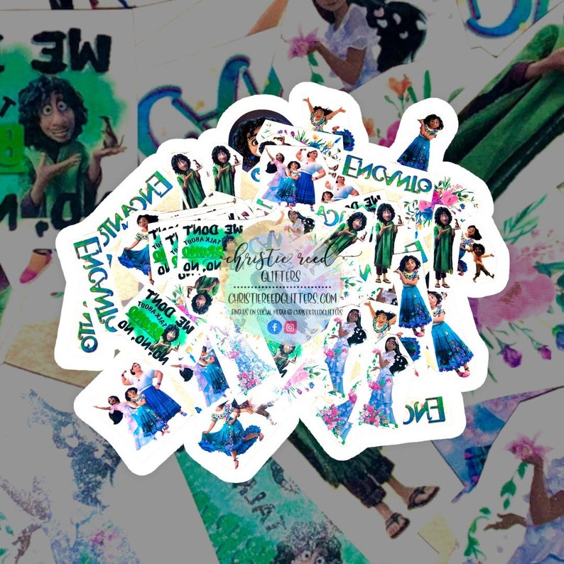 Encanto Inspired Temporary Tattoos Encanto Birthday Party Decor Party ...