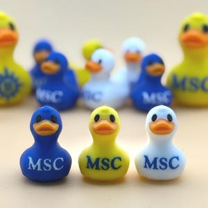 3D Printed Cruise Duck | MSC Inspired Cruising Duck - Etsy