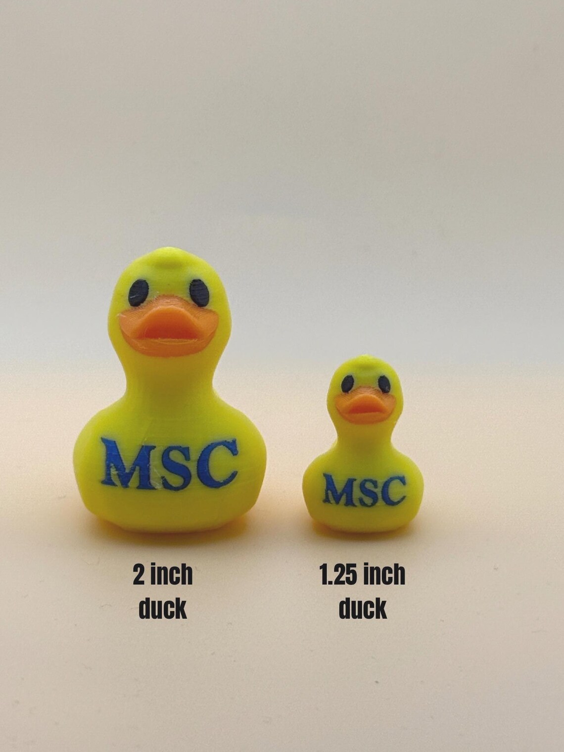 3D Printed Cruise Duck | MSC Inspired Cruising Duck - Etsy