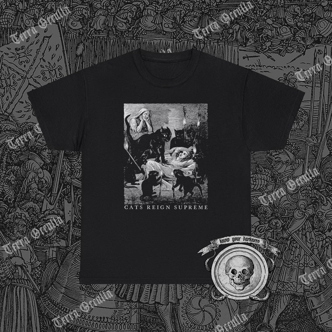 Cats Reign Supreme Shirt, Black Cats Shirt, Halloween Shirt, Cat Lover ...