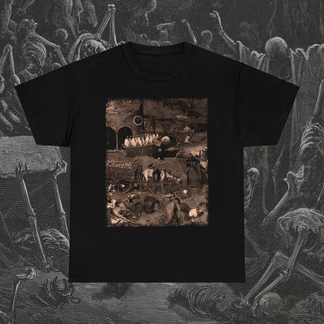 Triumph of Death Shirt, Dance of Death Shirt, Memento Mori Shirt ...