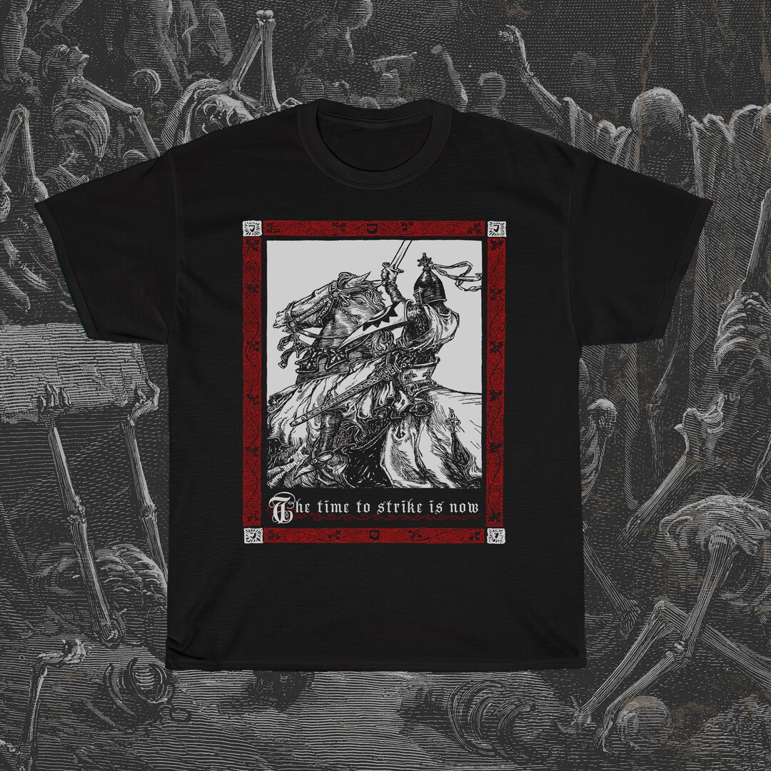 Medieval Knight Shirt, Middle Ages Shirt, Crusader T-shirt, Heraldry T ...