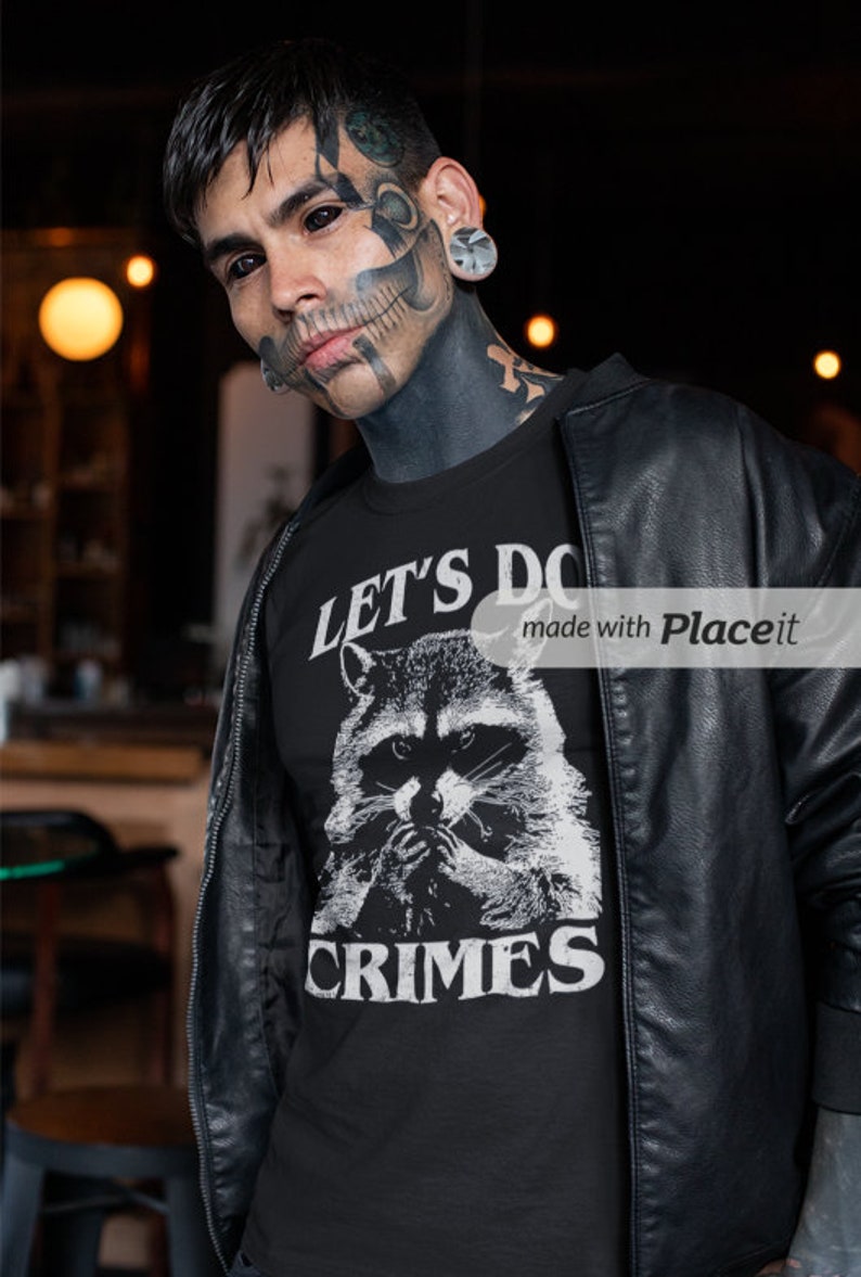 Let's Do Crimes Shirt, Funny Raccoon Shirt, Become Ungovernable ...