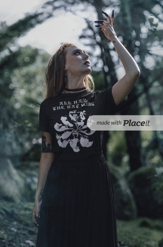All Hail the Rat King Shirt Black Death T-shirt Plague Rat - Etsy