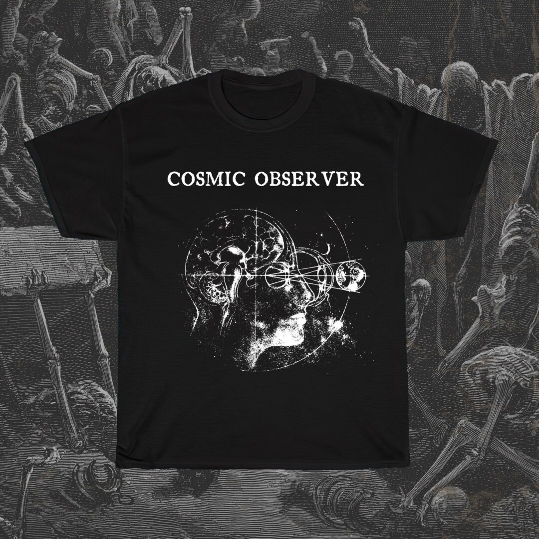 Cosmic Observer T-shirt, Universal Consciousness Unisex Shirt, Cosmos ...