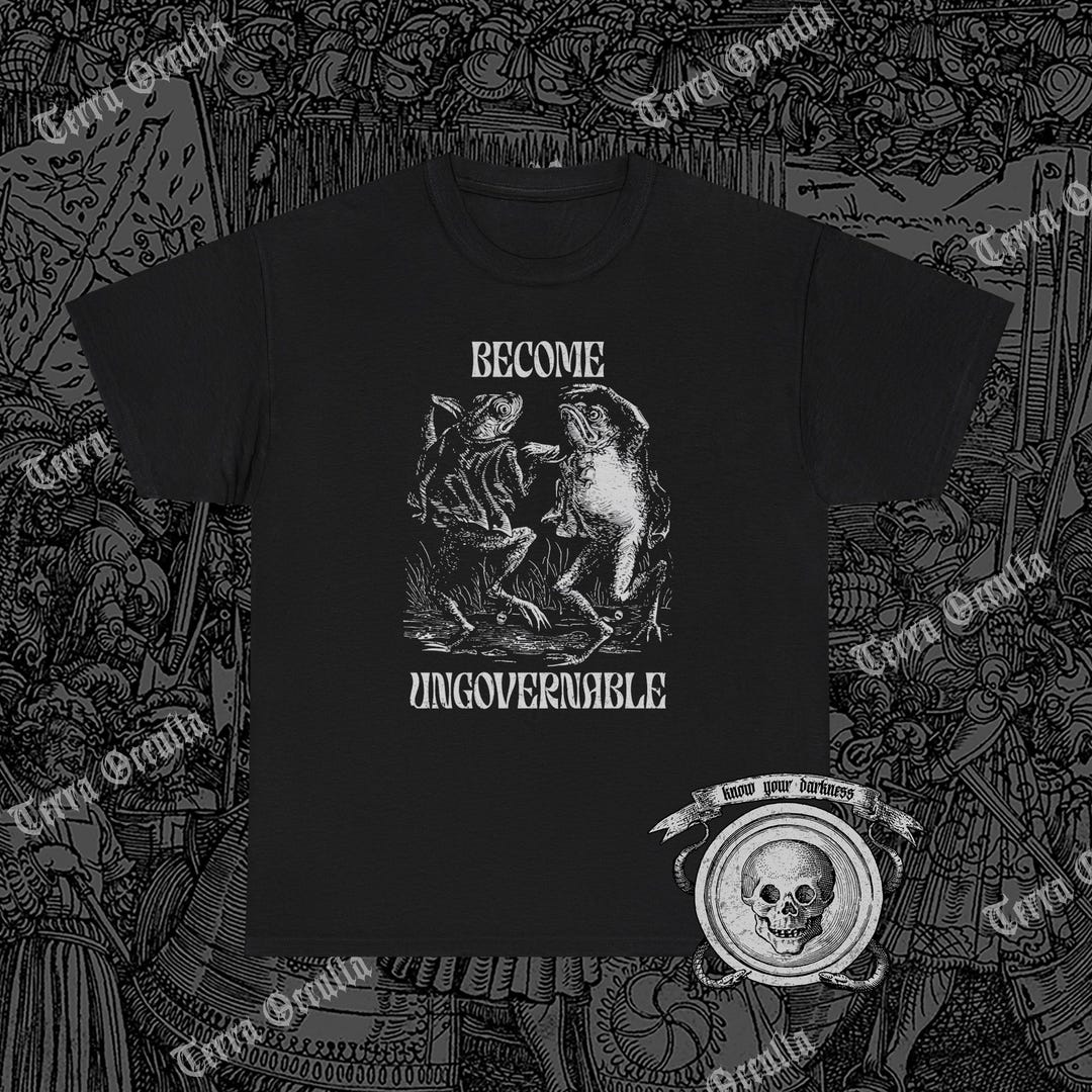 Become Ungovernable Shirt, Funny Toads, Dancing Frogs - Etsy