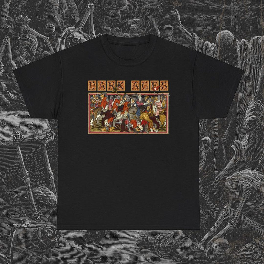 Dark Ages T-shirt, Medieval Battle Shirt, Middle Ages Shirt, Medieval T ...