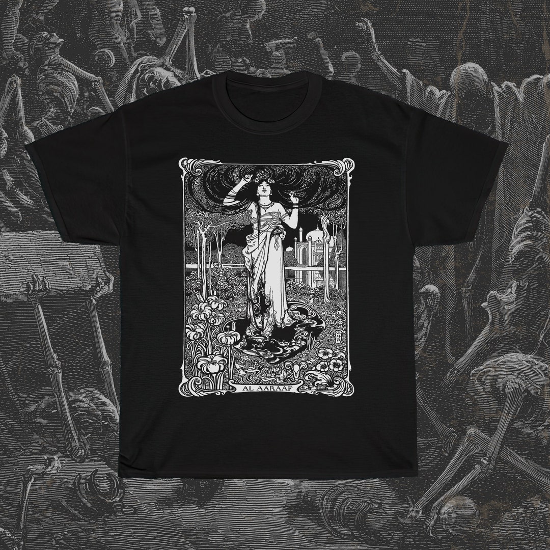 Al Aaraaf T-shirt, Edgar Allan Poe Shirt, Art Nouveau Shirt, Avantgarde ...