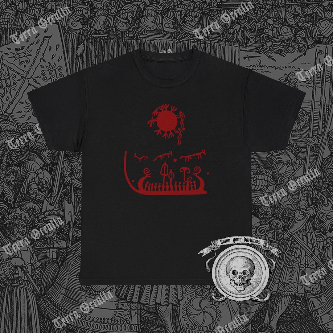 Tanum Rock Shirt, Tanum Petroglyphs, Runestone, Norse Pagan, Viking ...