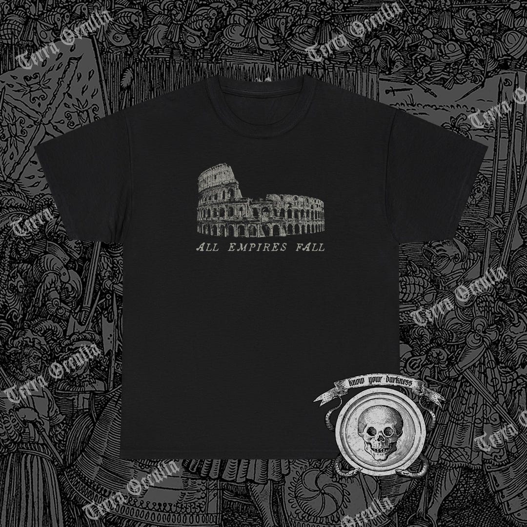 All Empires Fall Shirt, Roman Empire Shirt, Colosseum T-shirt, Ancient ...
