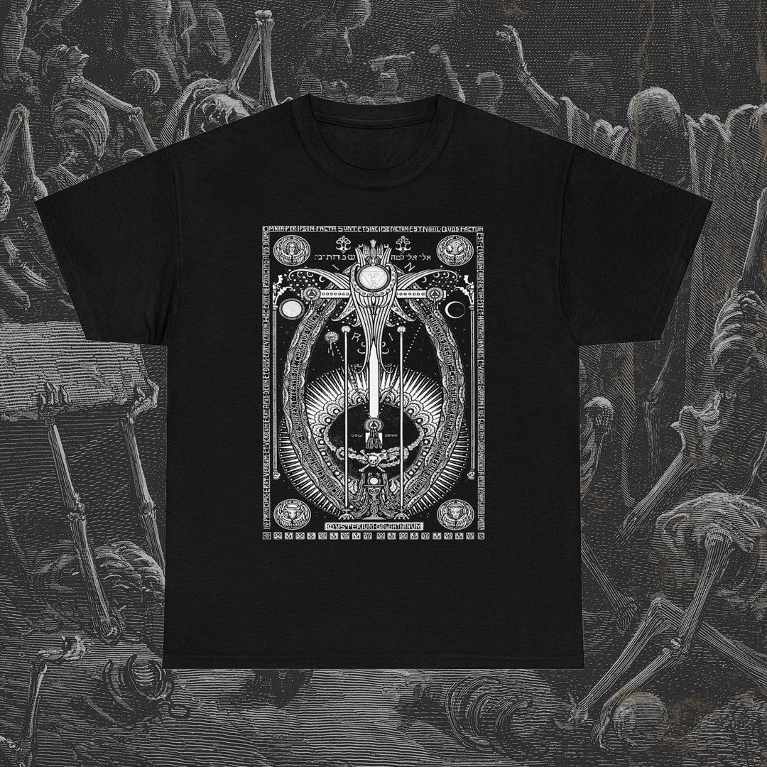 Mysterim Gogathanum, Occult Shirt, Art Nouveau, Esoteric T-shirt ...
