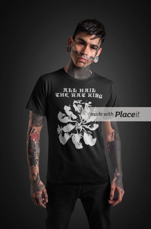 All Hail the Rat King Shirt Black Death T-shirt Plague Rat - Etsy