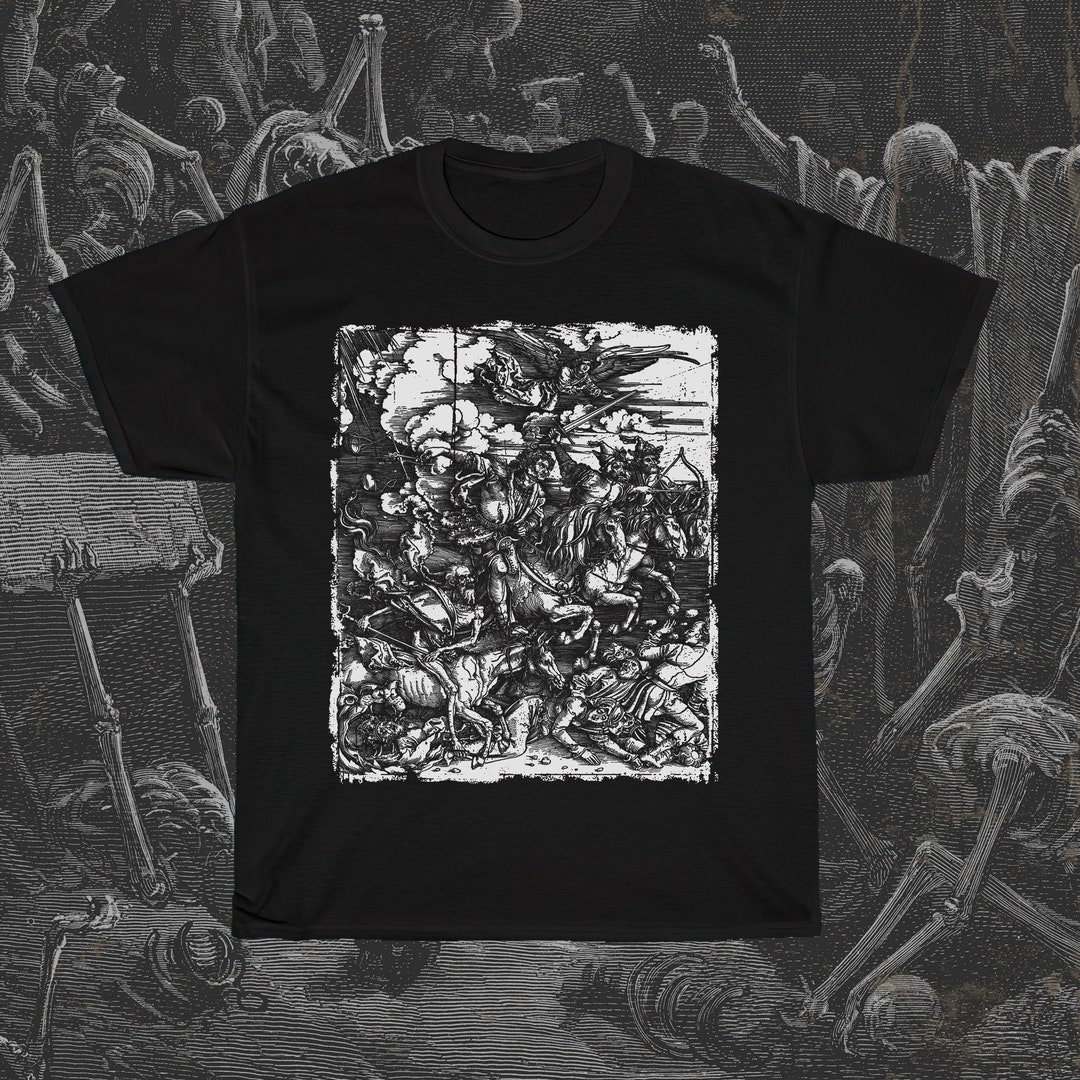 Four Horsemen of the Apocalypse Shirt, Albrecht Dürer Shirt, Last ...