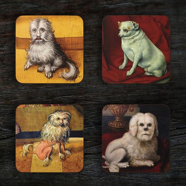 Medieval Dog Paintings - Etsy