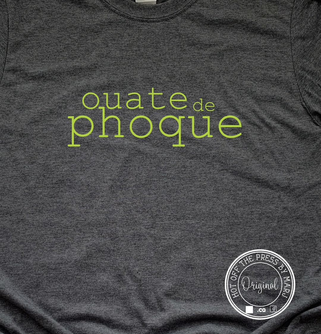 Ouate De Phoque - Chemise Français- WTF - Fun Shirts - French - What ...