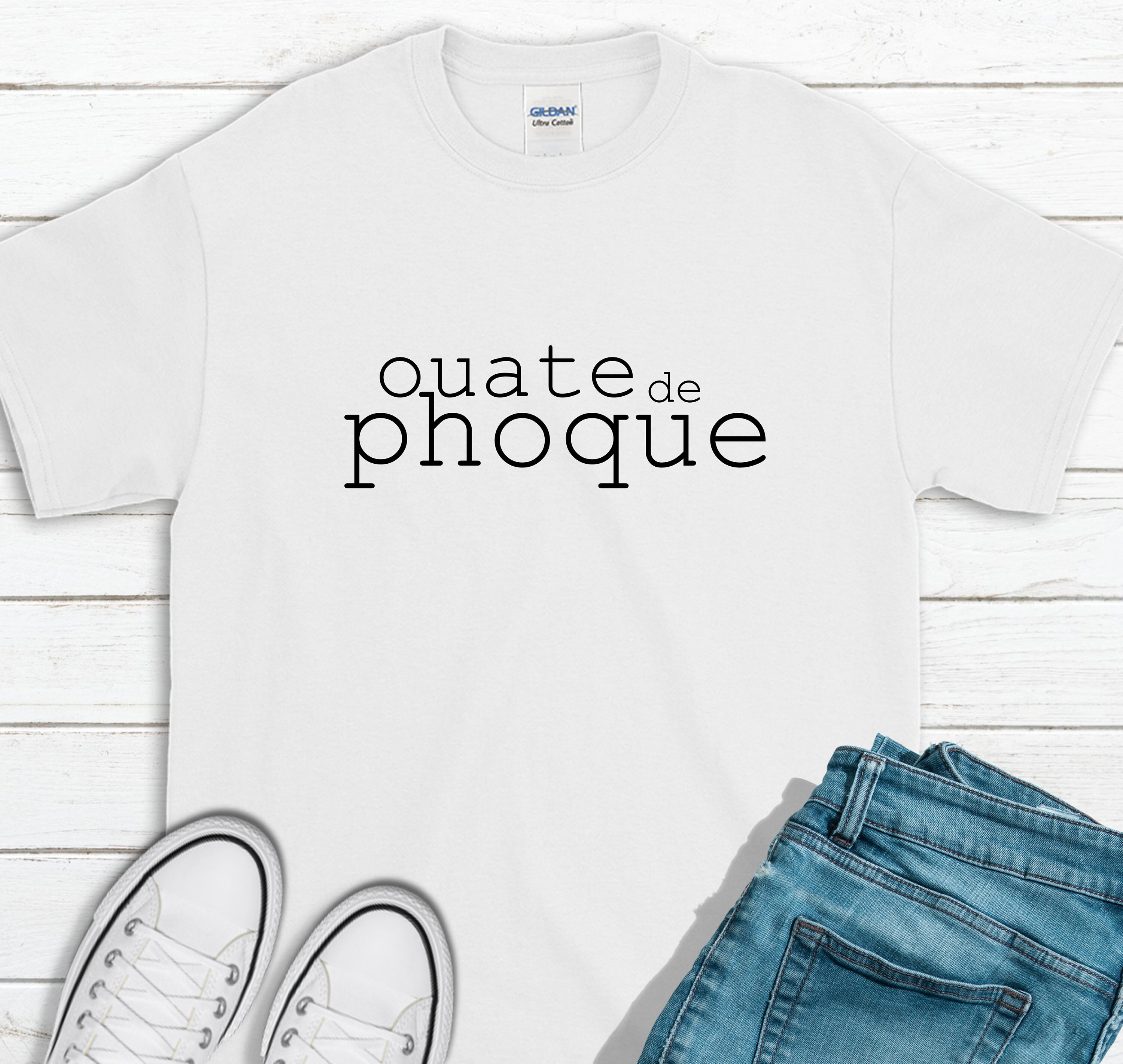 Ouate De Phoque Chemise Français WTF Fun Shirts French - Etsy Canada