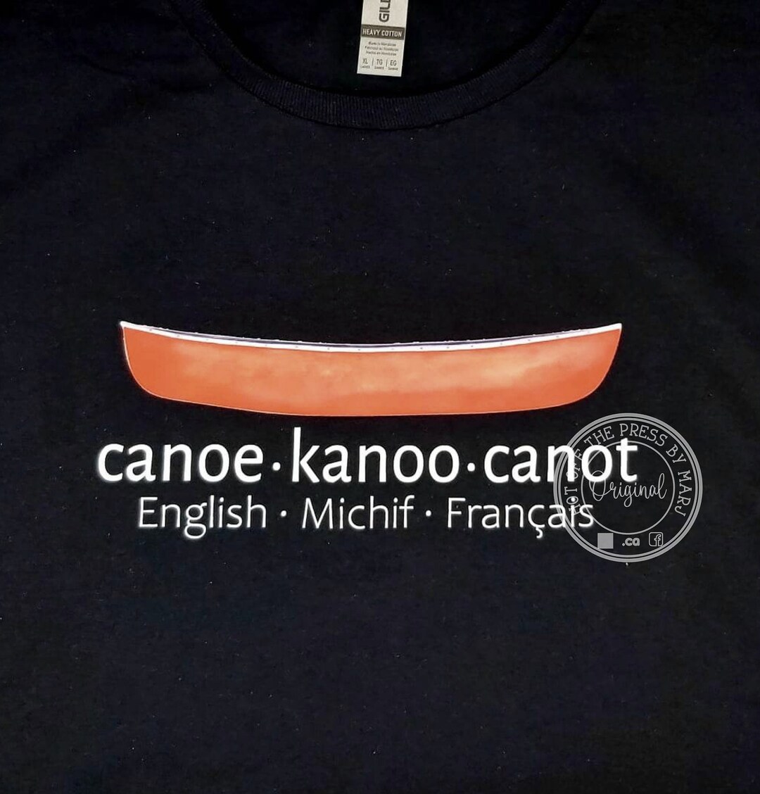 Red Canoe, Kanoo, Canot - Métis Words, Michif Words, Indigenous ...