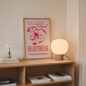 Club Heartbreak | Bookish Print - Etsy