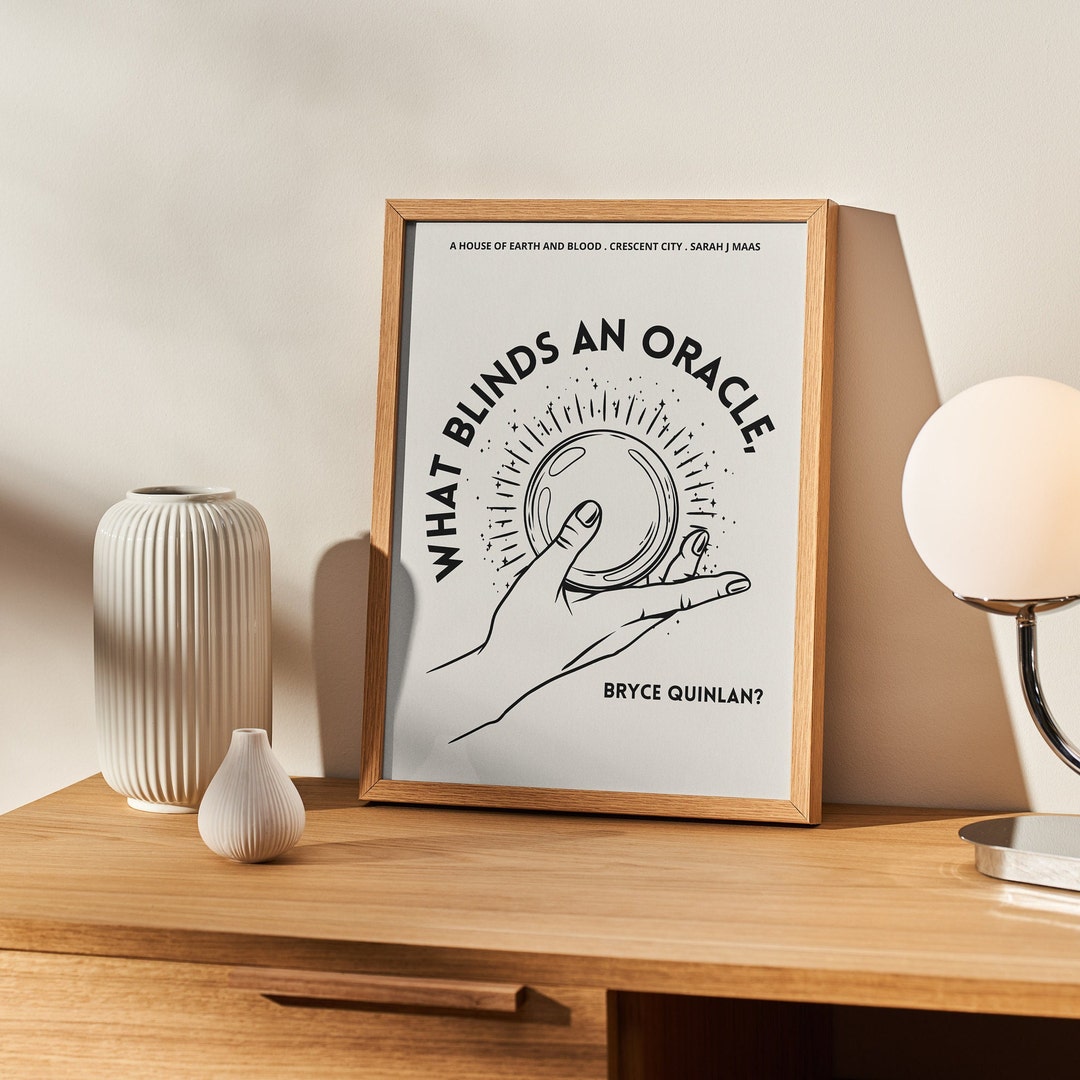 What Blinds an Oracle Crescent City House of Earth and Blood Sarah J ...