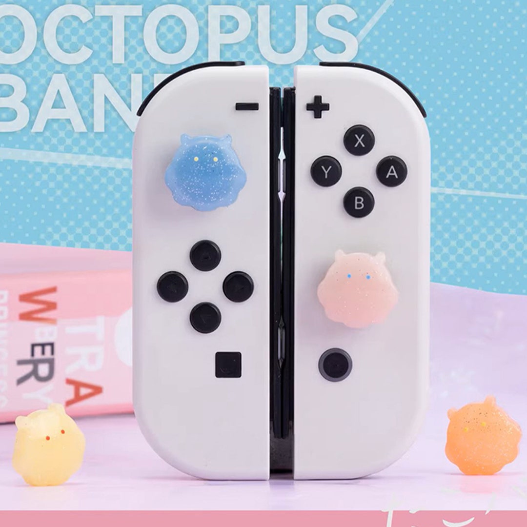 Cartoon Octopus Bling Bling Thumb Grips for Switch OLED Lite 4 - Etsy