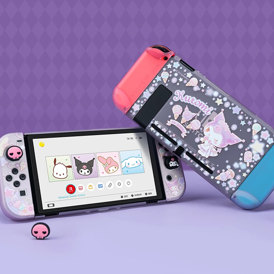 Licensed Sanrio Kuromi Switch Case Cartoon Switch OLED Matte - Etsy