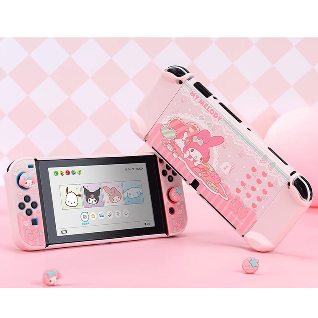 Licensed Pink My Melody Switch Case Cartoon Sanrio Switch OLED - Etsy