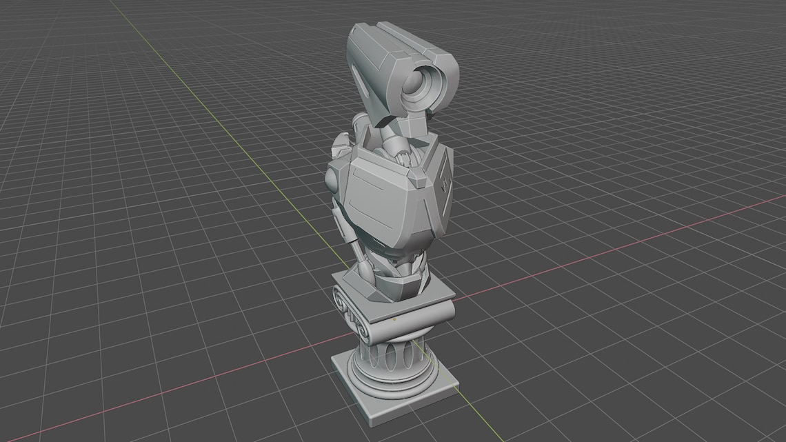 ULTRAKILL V1 Bust Sculpture 3D Model - Etsy
