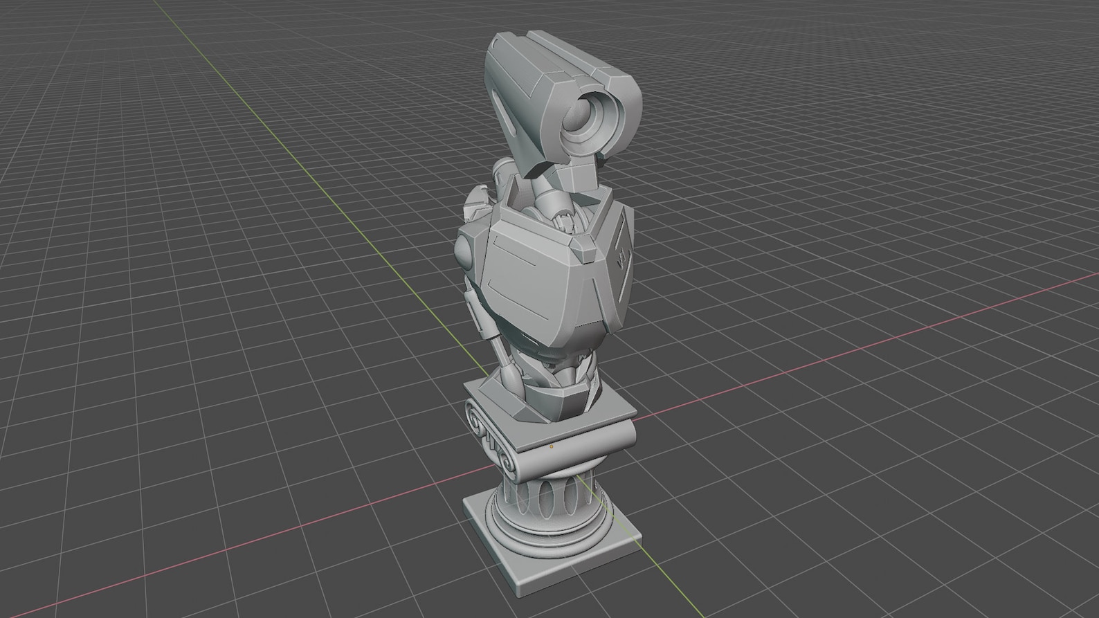 ULTRAKILL V1 Bust Sculpture 3D Model - Etsy