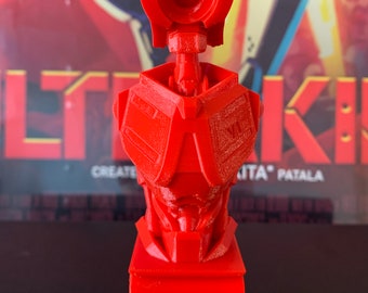 ULTRAKILL V1 Bust Sculpture 3D Model - Etsy