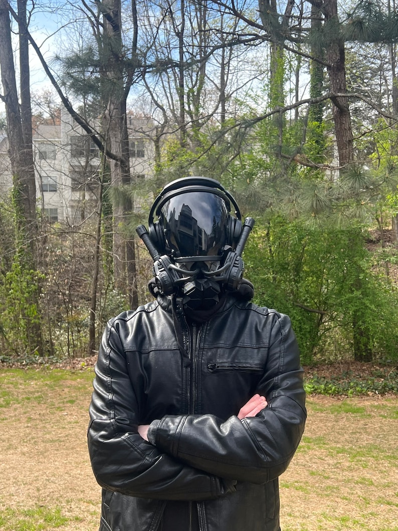 Cyberpunk Mask Futuristic Sci-fi Techwear Helmet With Tinted - Etsy Cyberpunk Mask Futuristic Sci-fi Techwear Helmet With Tinted - Etsy