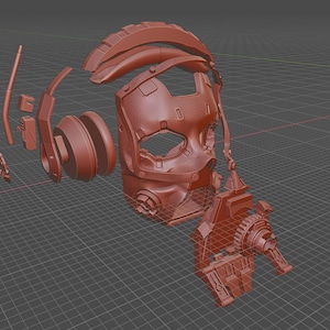 GTFO Cosplay Mask 3D Print Models - Etsy