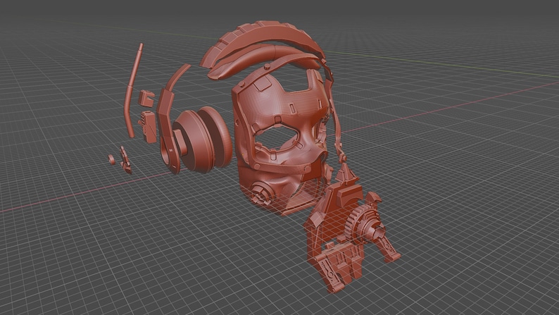 GTFO Cosplay Mask 3D Print Models - Etsy