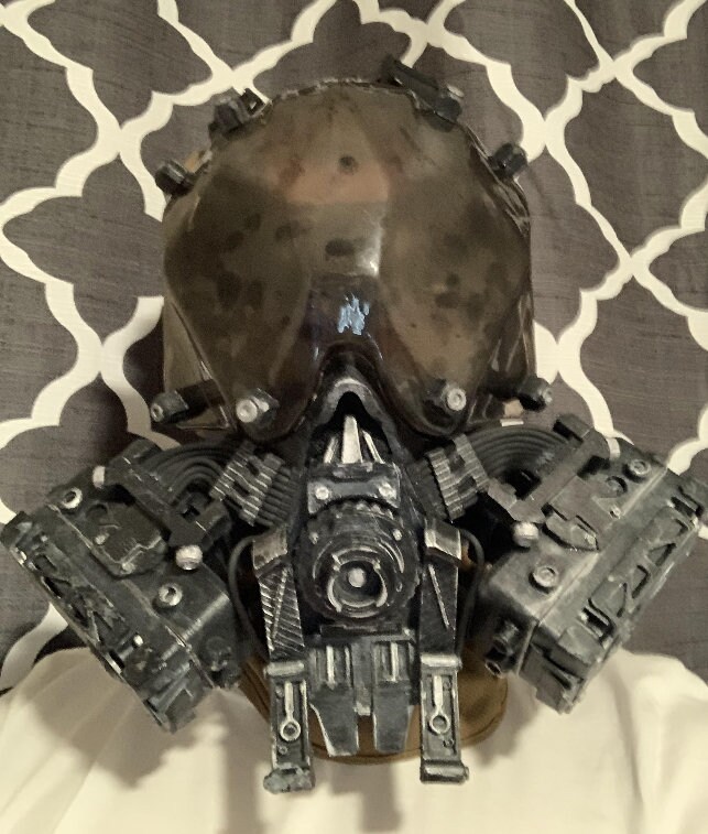 Wearable Military Gas Mask Cosplay Prop | Etsy UK