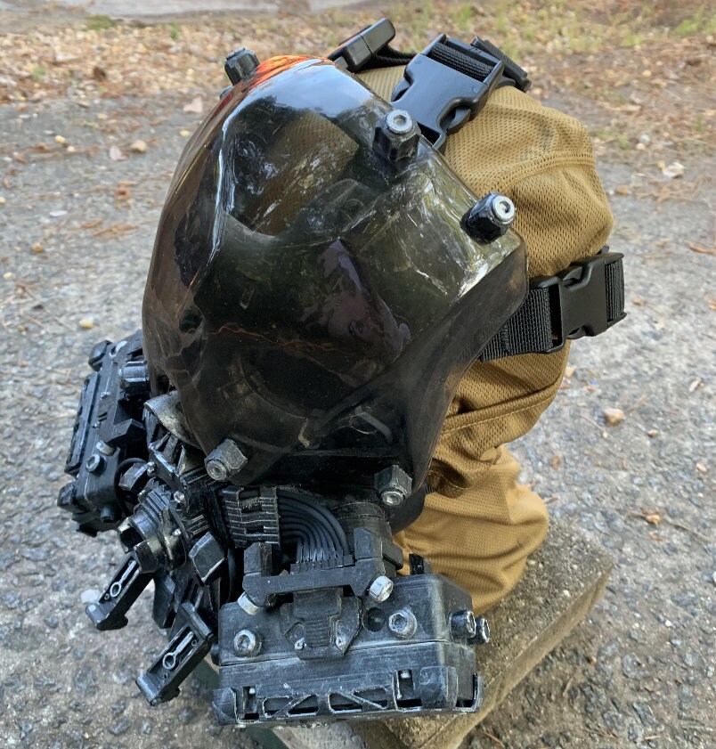 Wearable Military Gas Mask Cosplay Prop | Etsy UK